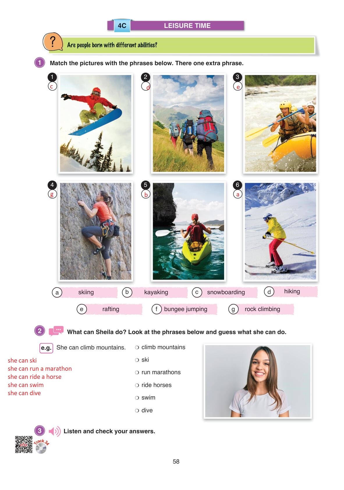 9. Sınıf İngilizce Erkad Yayıncılık 4. Ünite Ders Kitabı Cevapları Sayfa 52 53 54 55 56 57 58 59 ...