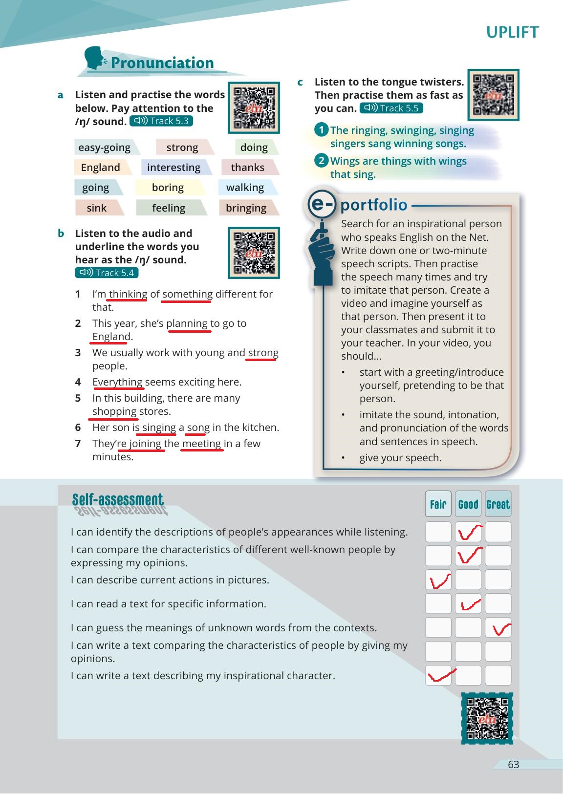 9. Sınıf İngilizce Uplift Ders Kitabı 5. Ünite Cevapları Meb Yayınları Sayfa 56 57 58 59 60 61 62 63