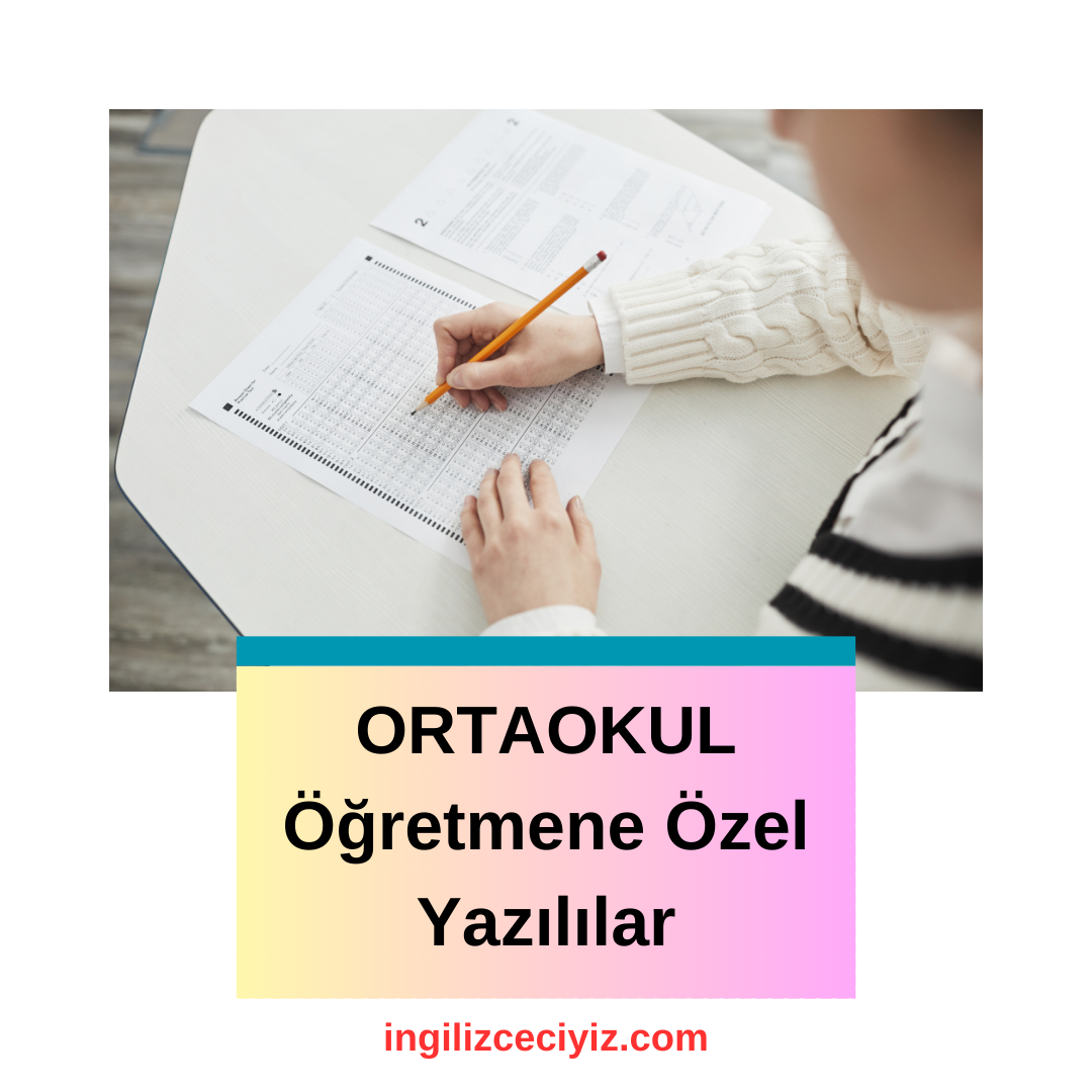 Ortaokul Öğretmene Özel Yazılı Paketi